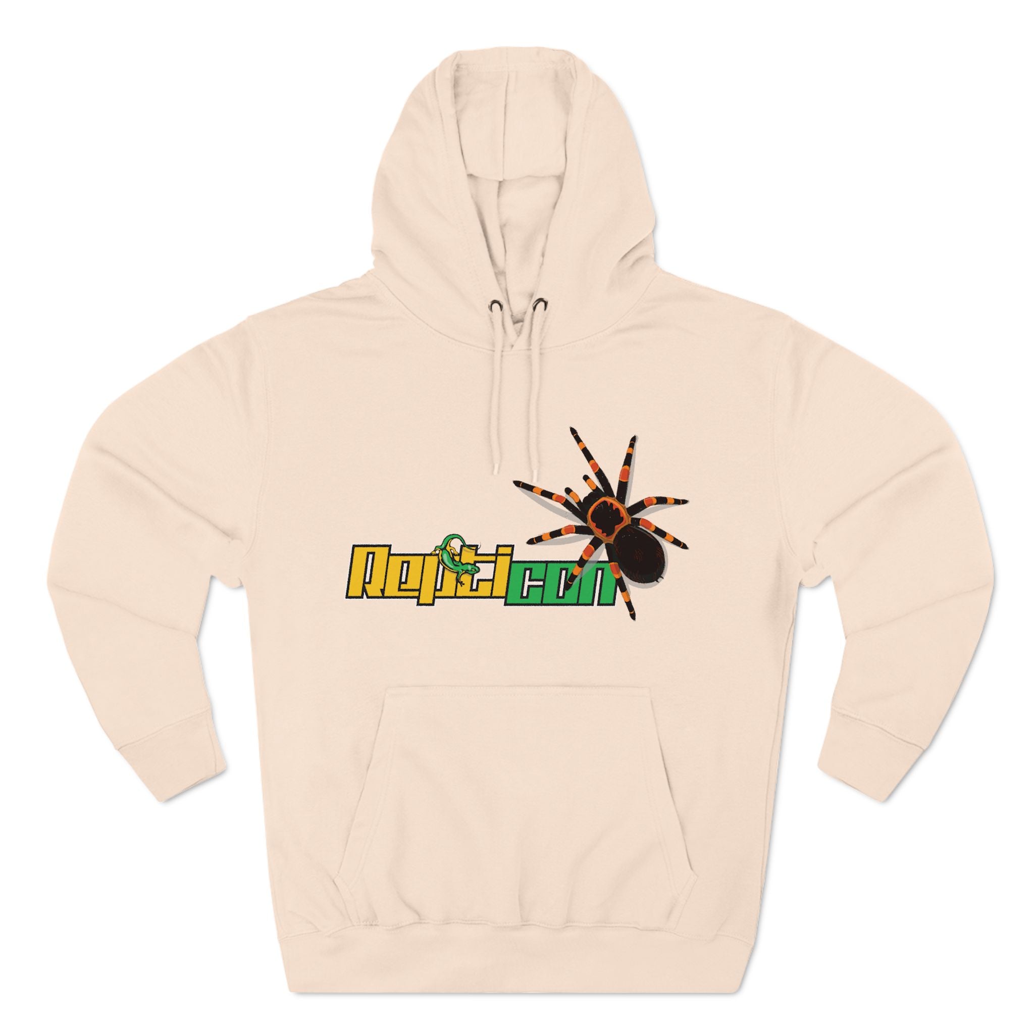 Repticon Three-Panel Fleece Hoodie w/ Tarantula – Repticon Market
